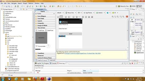 Digital Clock In Android 41 Stack Overflow