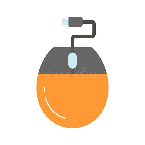 computer mouse vector design computer accessory icon stock vector