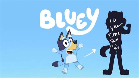 Bluey Time Skip Fan Art🐫 Explore O Incrível Universo Das Apostas Com