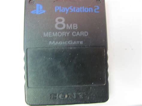 SONY Black MB MagicGate Memory Card For Playstation EBay