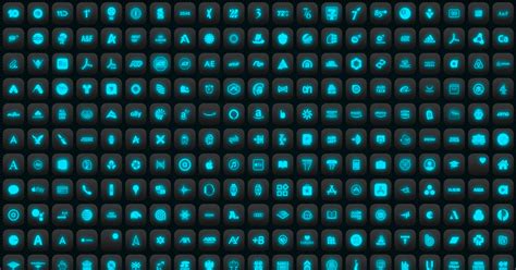 Neon Glow Icons Filled 2d Icons Unity Asset Store