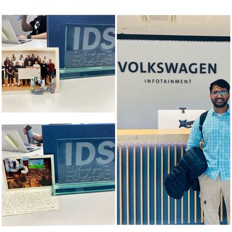 Gratitude Newbeginnings Volkswageninfotainment Ids Testing Thankyou Yashwanth Gowda Sathish