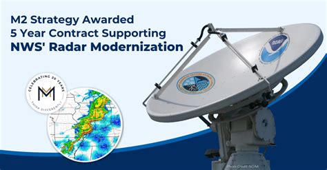 Awarded 5 Year Contract Supporting NWS Radar Modernization M2 Strategy