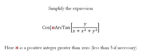Solved Simplify The Expression Below As Much As Possible Chegg Com