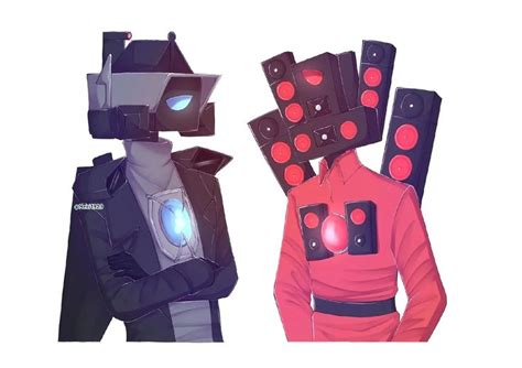 Titan Cameraman And Titan Speakerman