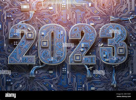2023 On Circuit Board Or Motherboard With Cpu Computer Technology And Internet Commucations