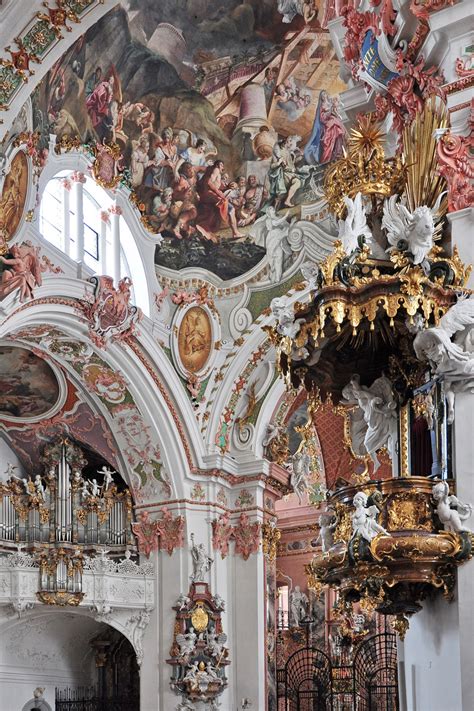 Details Einsiedeln Abbey Abbey Details Einsiedeln Baroque