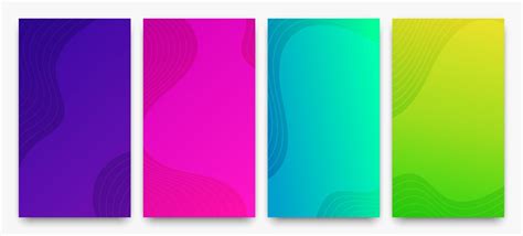 Modern Colorful Gradient Background With Wave Lines 46003880 Vector Art At Vecteezy