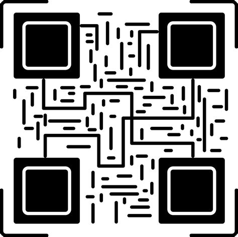 Isolated QR Code Icon In Glyph Style 24213692 Vector Art At Vecteezy
