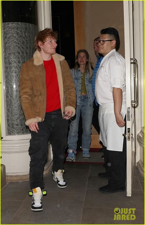 Ed Sheeran And Wife Cherry Seaborn Enjoy A Rare Date Night Outing In