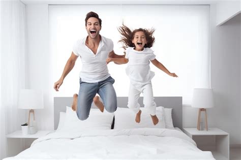 Ilustración De Una Familia Feliz Madre Multiétnica Padre E Hijo