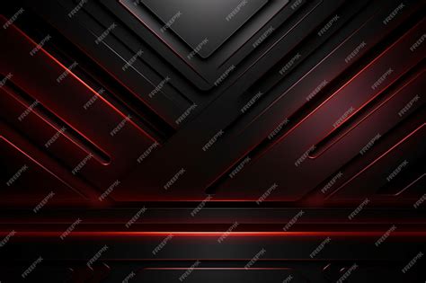Premium Photo Abstract Red Metallic Dark Shutter Pattern Design Modern Futuristic Background
