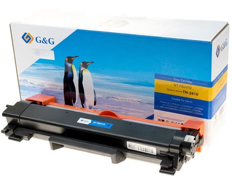 G G Toner Ersetzt Brother TN 2410 Mit Chip Schwarz