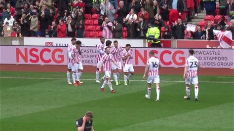 Stoke City Million Manhoef Goal Celebrations Vs Bristol City Youtube
