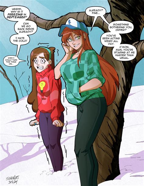 Swain Artist Mabel Pines Wendy Corduroy Gravity Falls Highres