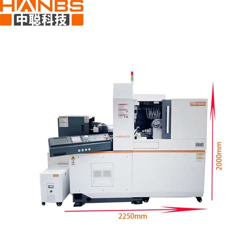 Hanbs Double Spindle Swiss Type CNC Lathe With Rigid Performance China Swiss Type CNC Lathe