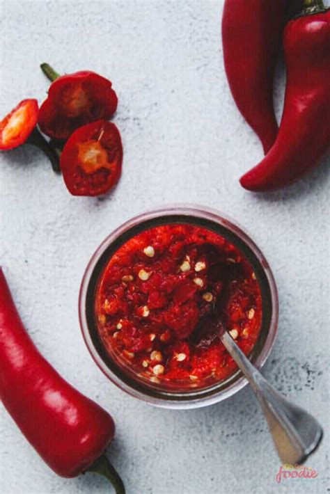 Sambal Oelek Chili Paste Oh So Foodie