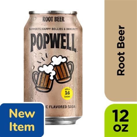 Popwell Root Beer 12oz Can 12 Fl Oz Kroger