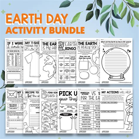 Earth Day Worksheets