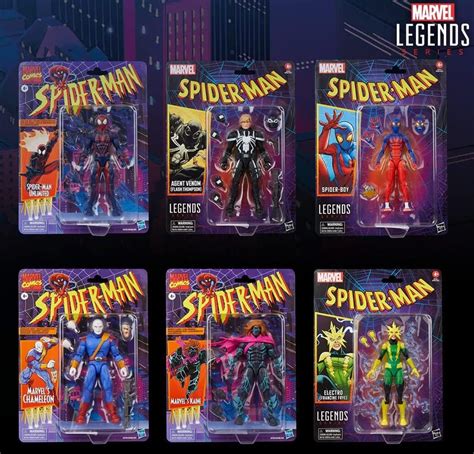 Spider Man Retro Marvel Legends 2025 Figures Pre Order Kaine
