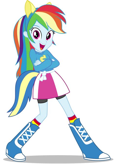 Rainbow Dash Eqg Wondercolts Pose By Caliazian On Deviantart