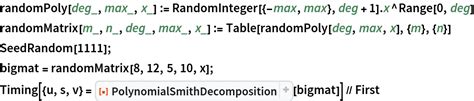 PolynomialSmithDecomposition Wolfram Function Repository