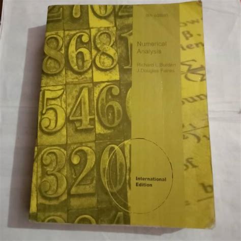 Jual Numerical Analysis 9th Edition Shopee Indonesia