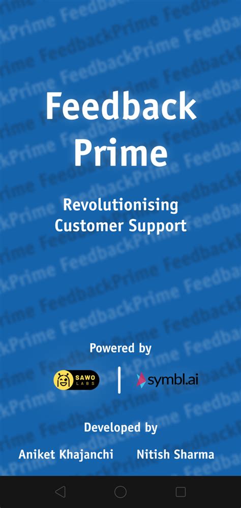 Feedback Prime | Devpost