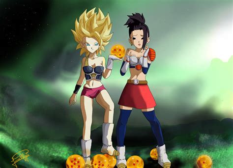 Caulifla Y Kalet By Jeiron On Deviantart