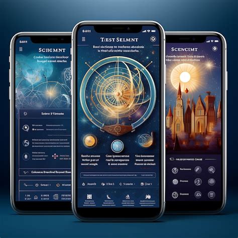 premium ai image mobile app design of education online course app