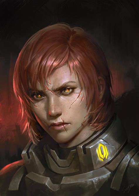 Lieutenant Colonel Evangeline Shepard By Z98 On Deviantart Mass