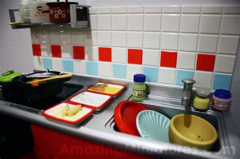 Re Ment Miniatures Scene The Messy Kitchen