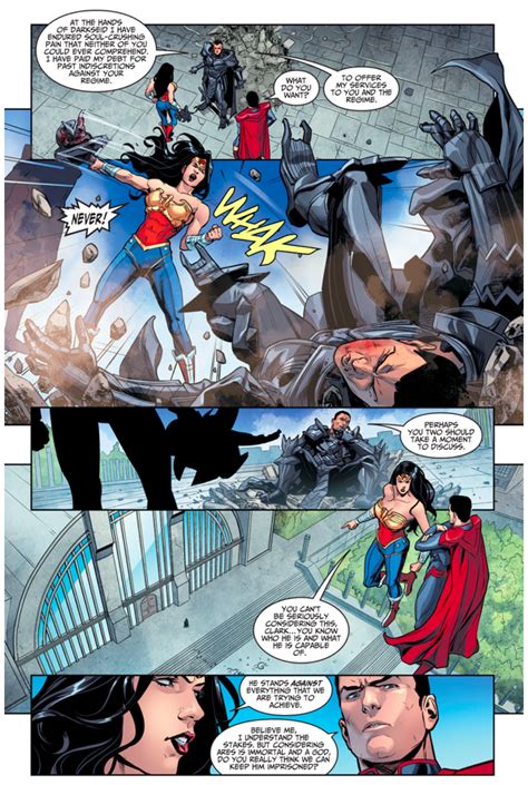 Ares Joins Supermans Regime Injustice Gods Among Us Comicnewbies