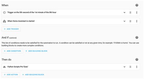 Why Do The Triggers Do Not Work When I Re Start Ha No Execution Of The