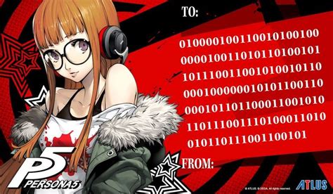 Persona 5 Calling Card Template Persona 5 Calling Card Font P5