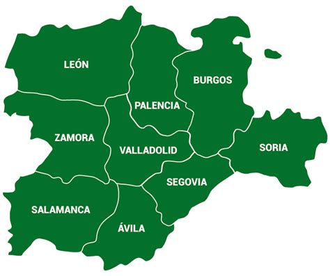 Dolor Ocupado Acostumbrar Mapa De Castilla Y Leon Interprete Mostrar