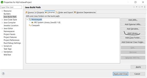 How To Refer External Jdk In Eclipsests Java Training School