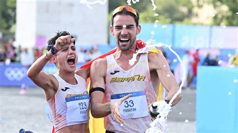 Álvaro Martín Y María Pérez Conquistan La Medalla De Oro En Marcha
