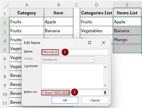 How To Create A Dynamic Dependent Drop Down List In Excel Excel Insider