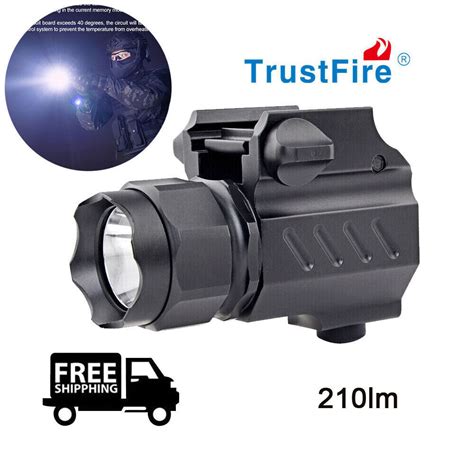 Rail Mounted Compact Tactical Rifle Led Gun Pistol Light Weapon Glock