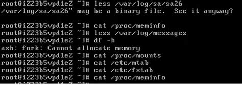 fork cannot allocate memory 阿里云开发者社区