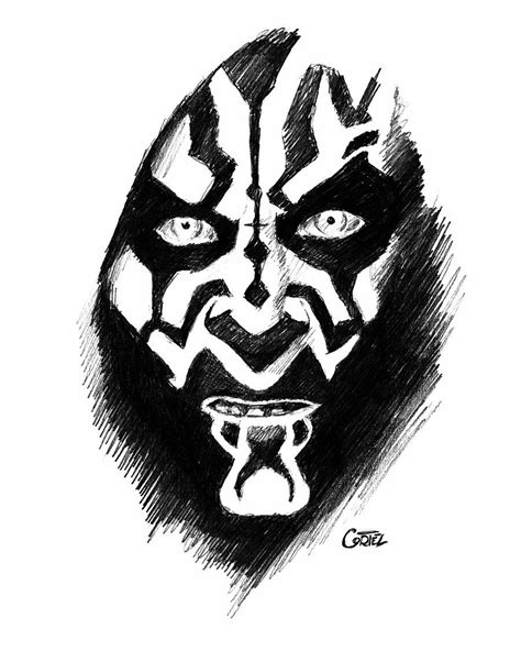 Dibujos De Darth Maul Para Colorear Vsun