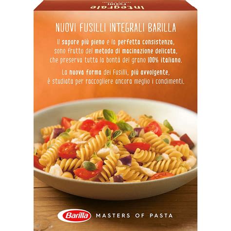 Barilla Fusilli Integrali 500 Gr