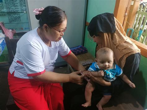 ဘူးသီးတောင်မြို့၌ မွေးစမှအသက်တစ်နှစ်အောက် ကလေးများအားပုံမှန်ကာကွယ်ဆေး