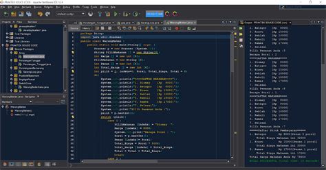 Array Program Kasir Dengan Java