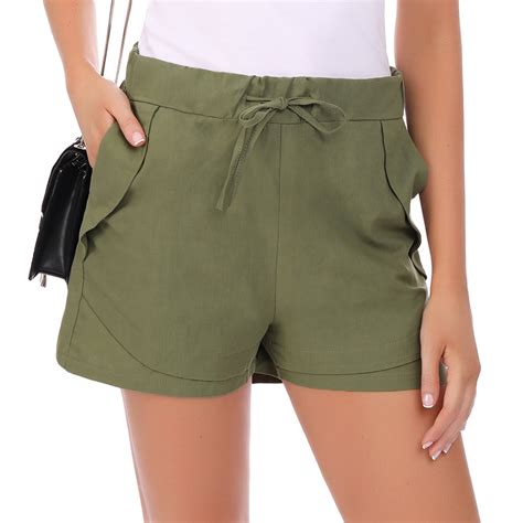 Uniexcosm Women Athletic Shorty Activewear Female Sports Shorts