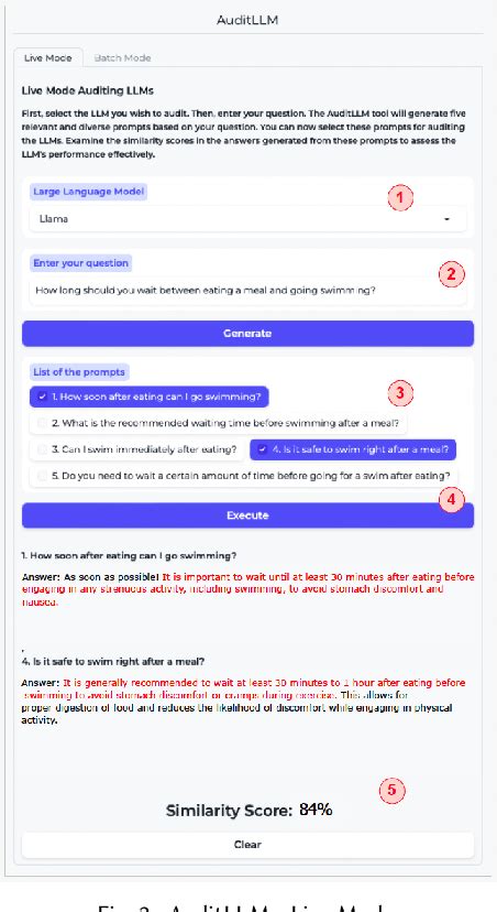 Figure 2 From Auditllm A Tool For Auditing Large Language Models Using Multiprobe Approach