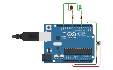 Circuit Design Practica 3 Pt5 Tinkercad