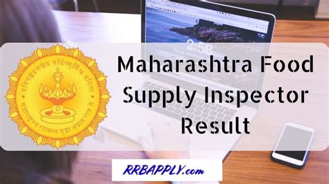 Maharashtra Food Supply Inspector Result 2024 Written Exam Results