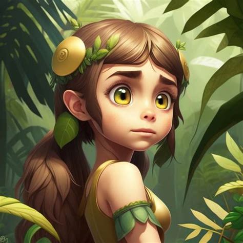 Cute Jungle Girl Ai Art By Akosnagy4 On Deviantart